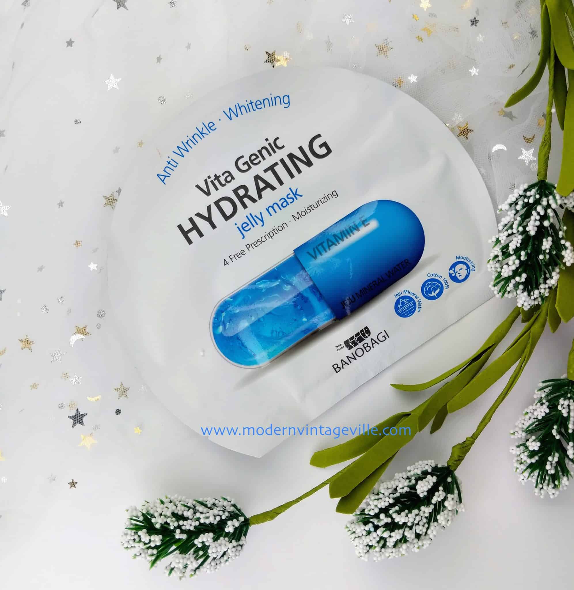Banobagi Vita Genic Hydrating Jelly Mask - my review